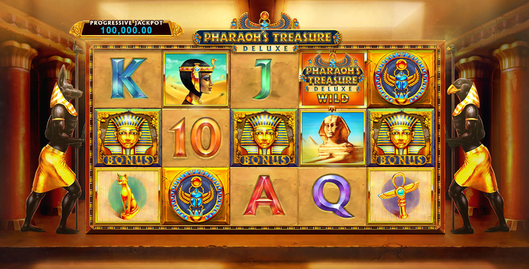 Pharaoh's Treasure | Progressieve slot van Ash Gaming | Gokgids.nl