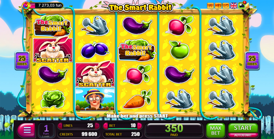 The Smart Rabbit | Videoslot van Belatra Games | Gokgids.nl